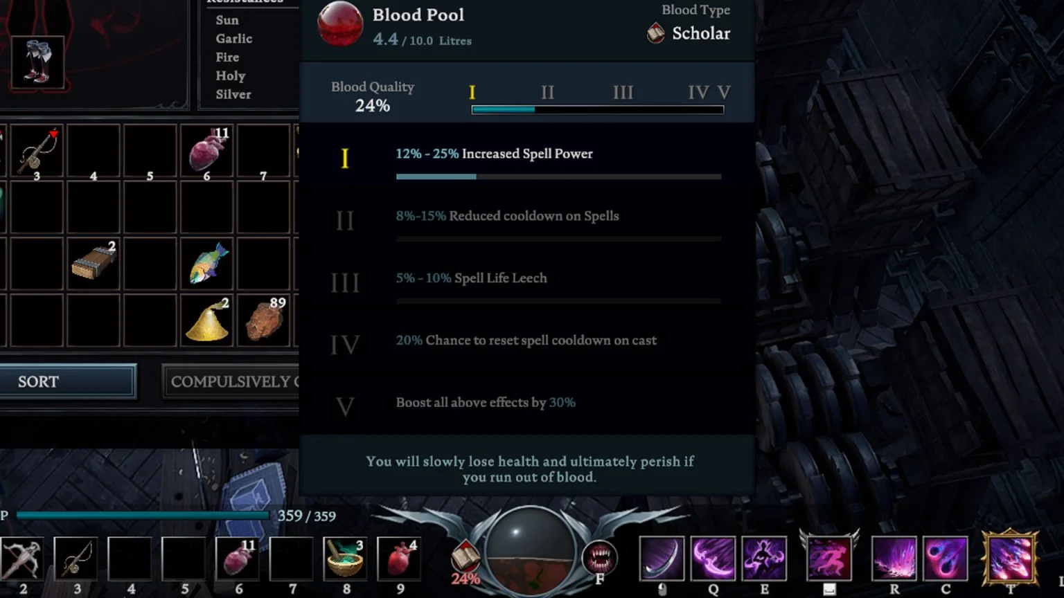 All Blood Types in V Rising - Gamer Digest