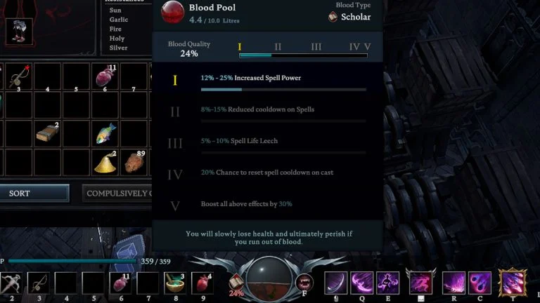 All Blood Types in V Rising - Gamer Digest