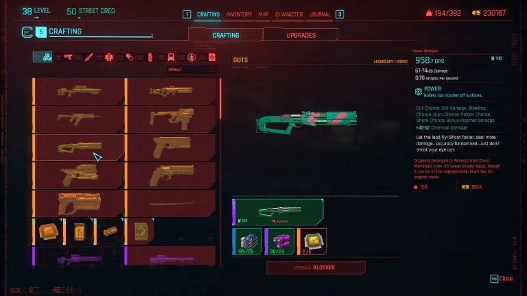 Where to Get the GUTS Iconic Shotgun in Cyberpunk 2077 - Gamer Digest