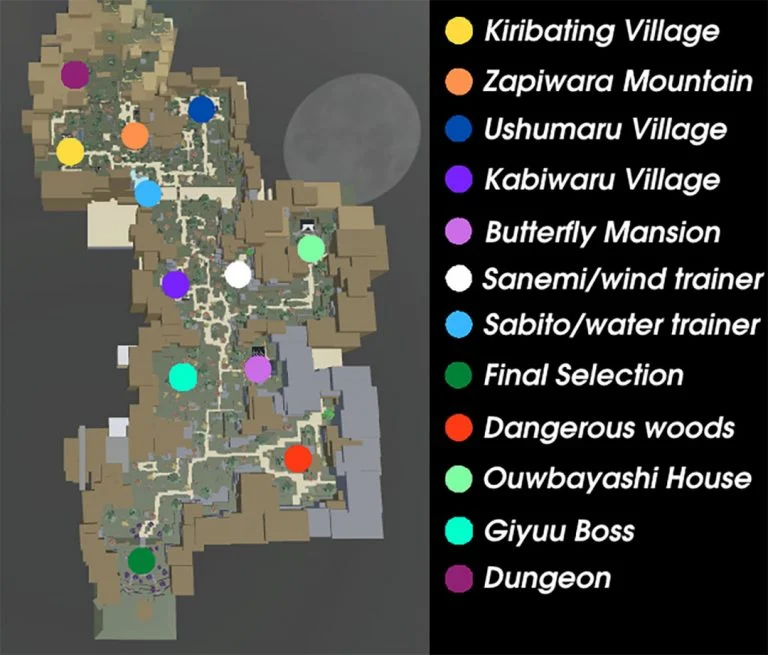 Project Slayers Map and Locations (January 2026) - Gamer Digest
