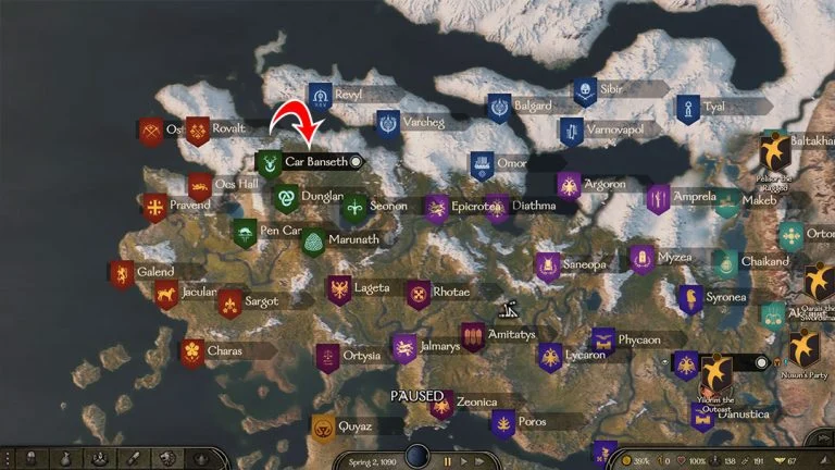 How to Find Lords and Locations in Bannerlord - Gamer Digest