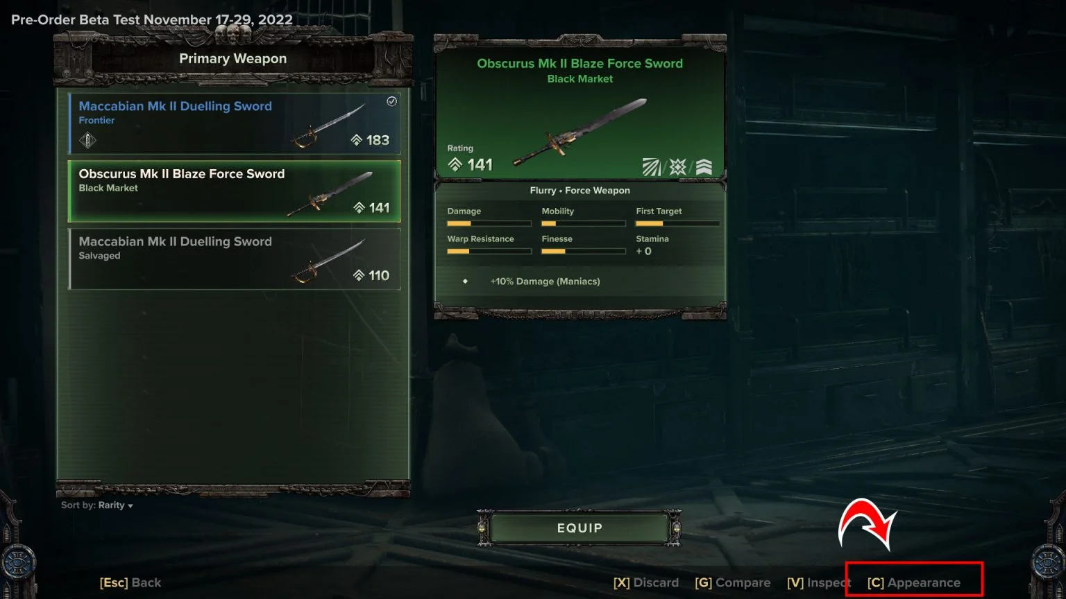 How to Equip Weapons, Trinkets, and Cosmetics in Warhammer 40K ...