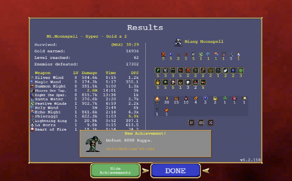 Vampire Survivors: How to Unlock Gav'Et-Oni - Gamer Digest