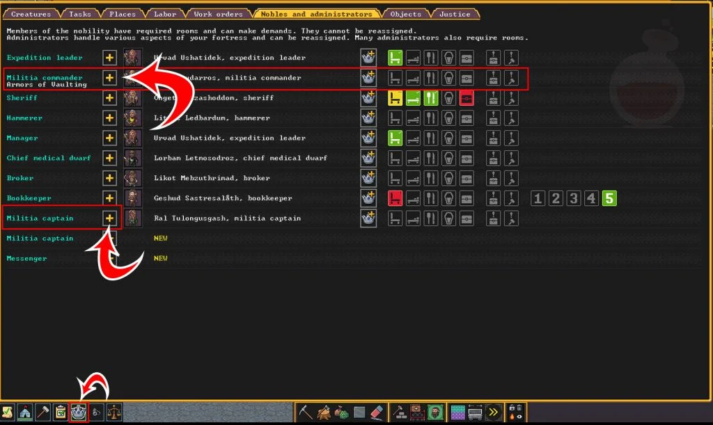Dwarf Fortress: How to Create a Militia and Squads - Gamer Digest