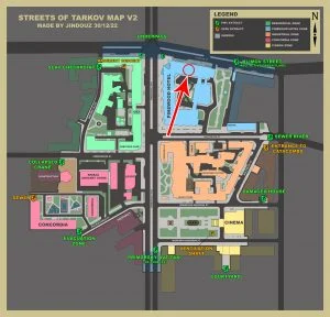 Escape from Tarkov: Streets of Tarkov Hotel Room 215 Key Location ...