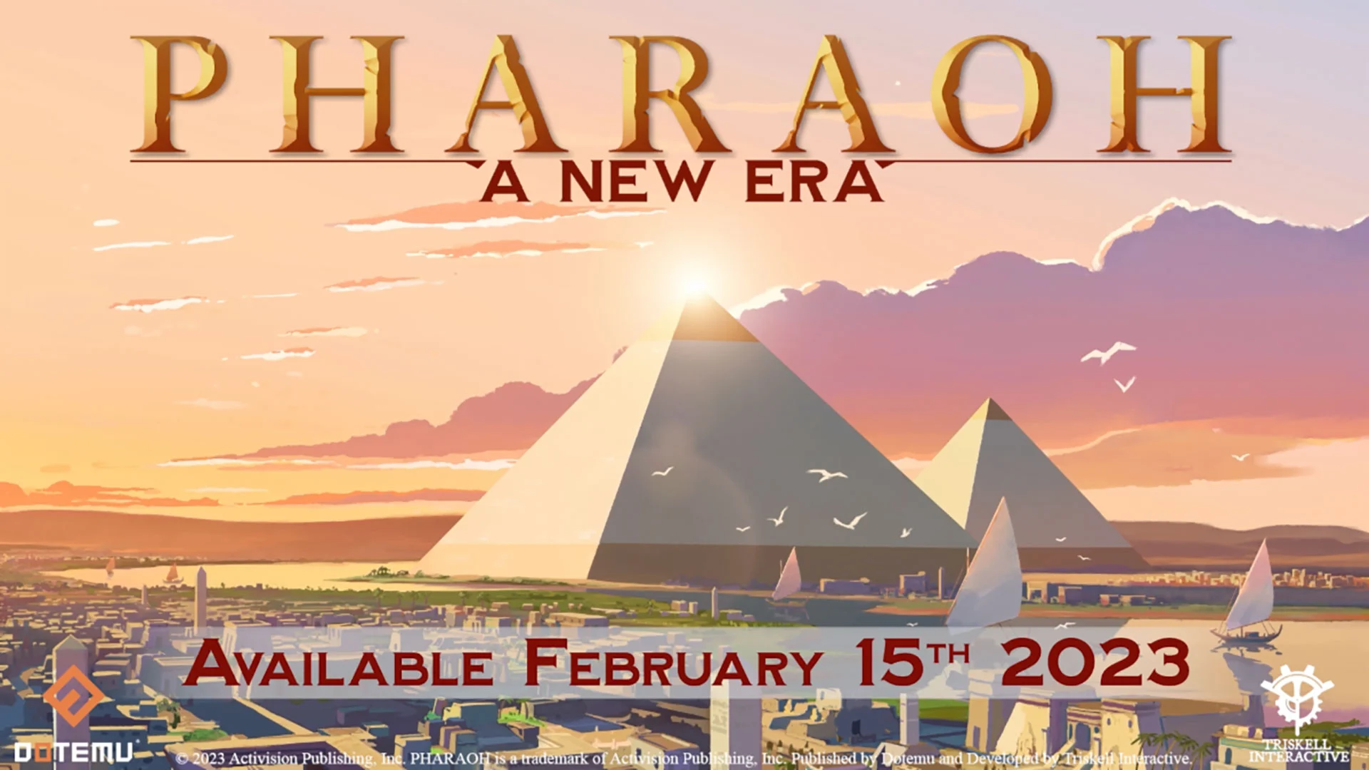 Pharaoh A New Era Release Date Trailer And Details Gamer Digest Pharaoh A New Era Release Date Trailer And Details Gamer Digest