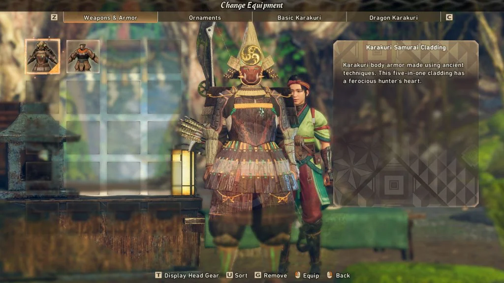 Wild Hearts: How to Wear the Karakuri Ninja and Samurai Armor - Gamer ...