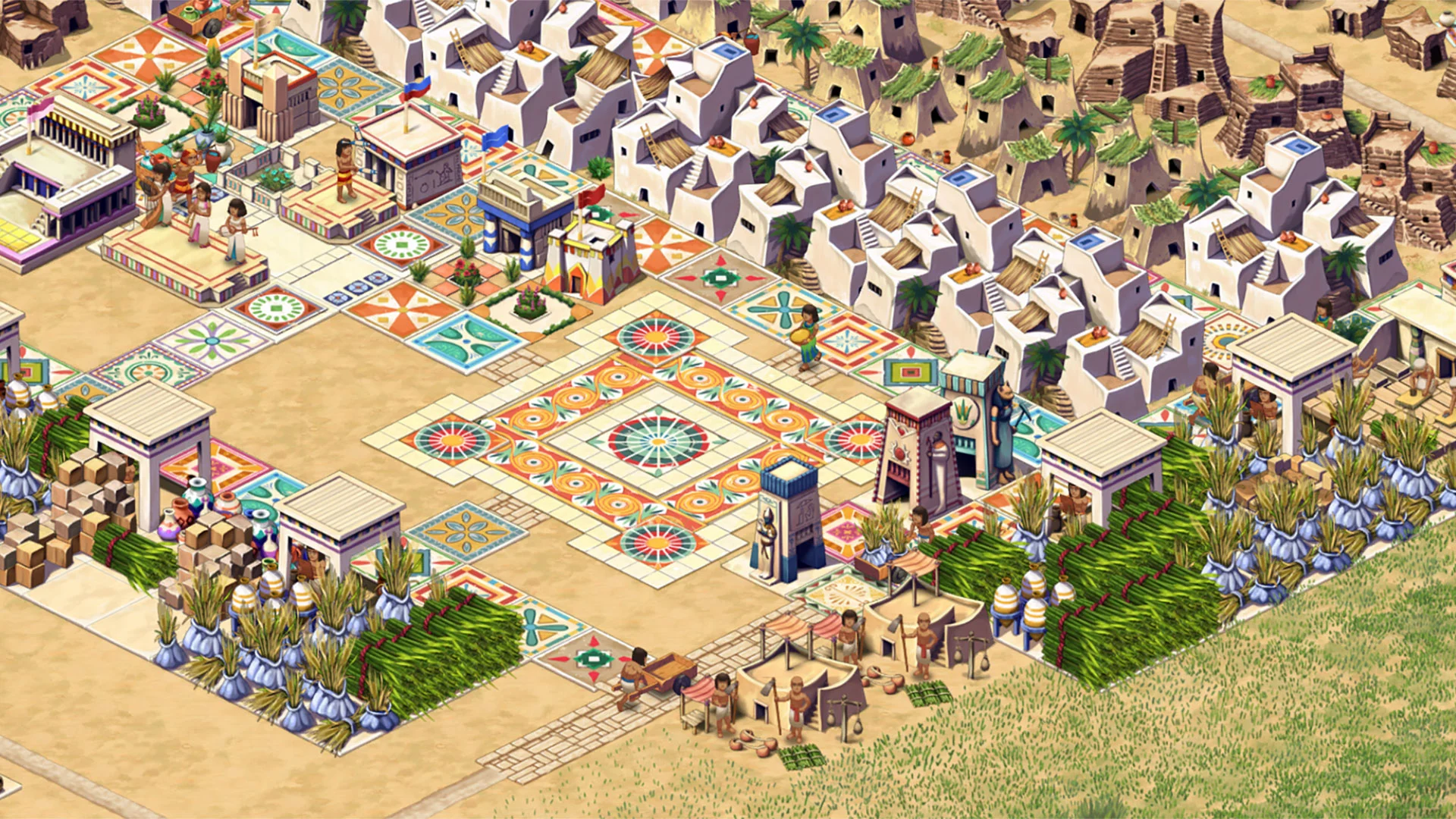 Pharaoh: A New Era - How to Build a Festival Square - Gamer Digest