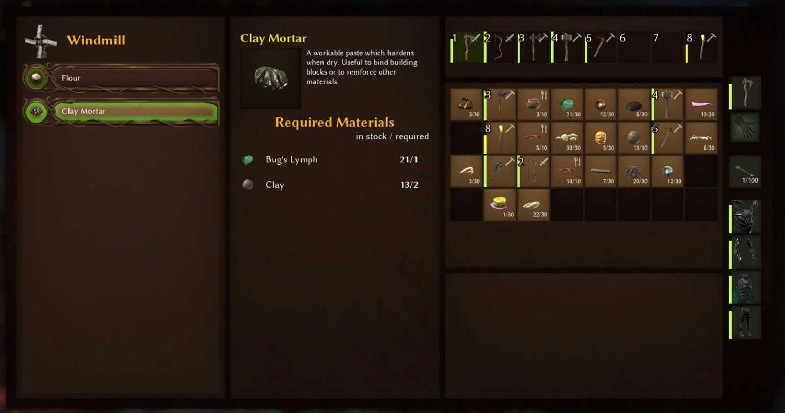 How to Make Clay Mortar in Smalland - Gamer Digest