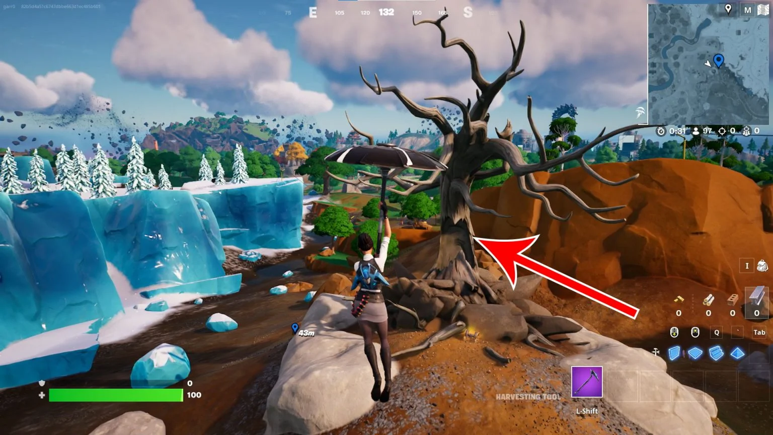 Fortnite: There's a Tree Where the Three Seasons Collide Location ...