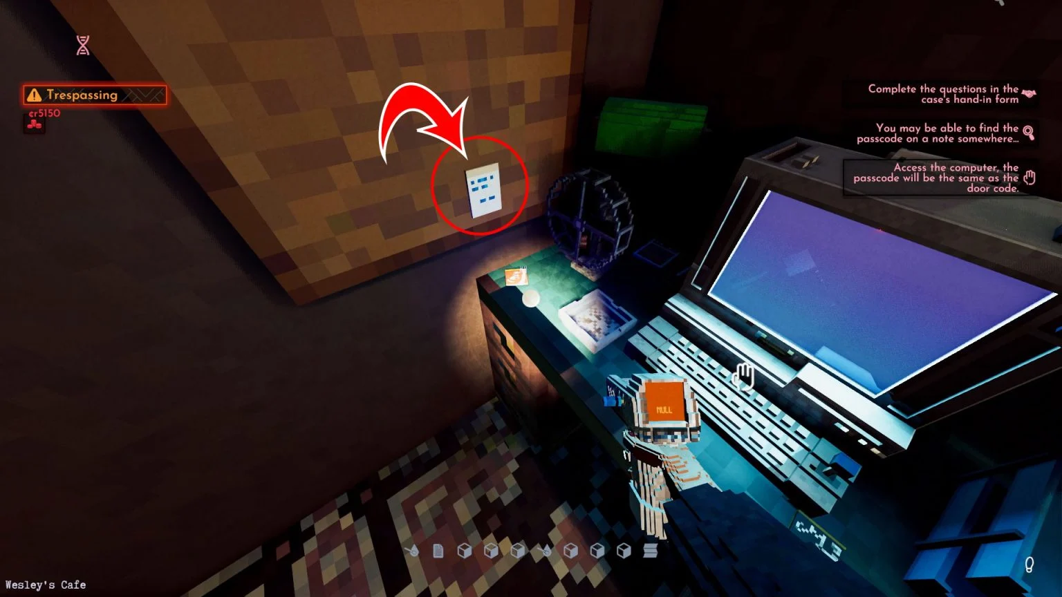 Shadows of Doubt: How to Get Computer Passwords - Gamer Digest