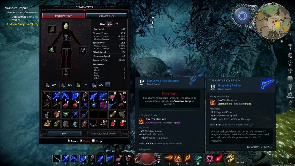 V Rising: How to get Shattered Weapons - Gamer Digest