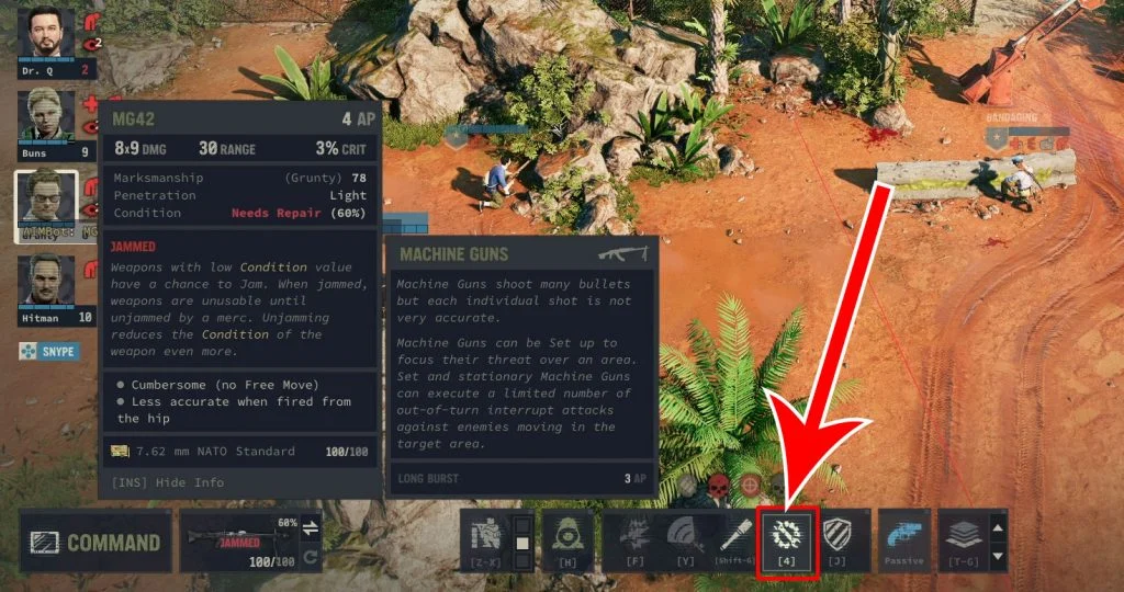 Jagged Alliance 3: How to Unjam a Gun - Gamer Digest