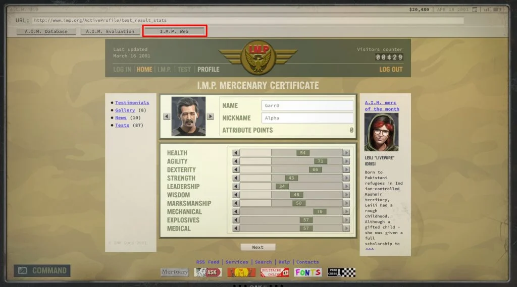 Jagged Alliance 3: How to Create a Custom Character - Gamer Digest